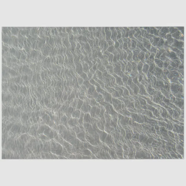 Beach Ocean Water Ripples & Sand Tissue Paper | Zazzle