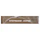 Beach Ocean Waves Water Monograms Custom Name Gift Desk Name Plate | Zazzle