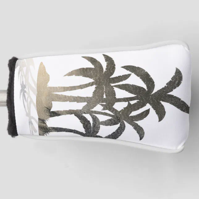 Beach Palm Trees Sunset Golf Head Cover | Zazzle