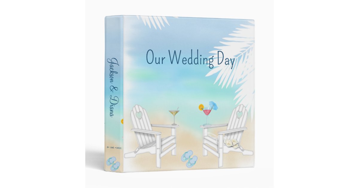 Beach Photo Album. Binder | Zazzle