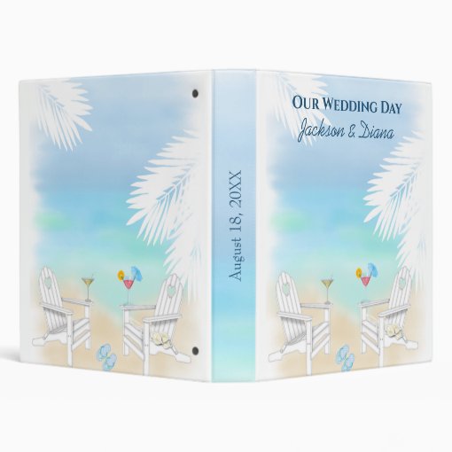 Beach Photo Album. Binder | Zazzle