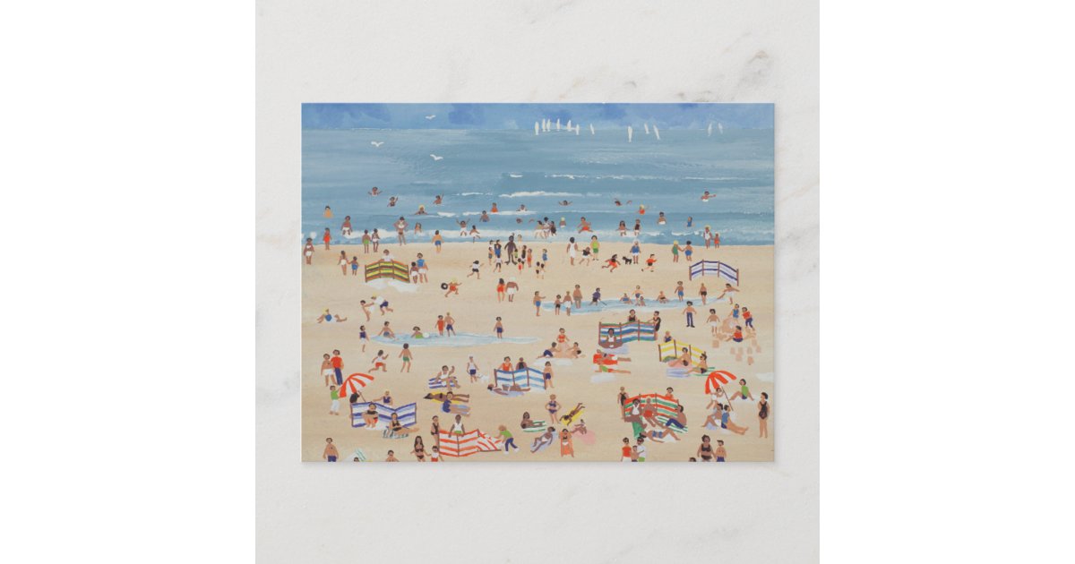 Beach Postcard | Zazzle