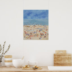 Beach Poster | Zazzle