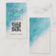 Beach QR Code Wedding Details Enclosure Card | Zazzle