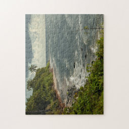 Beach Sand Ocean Nature Tropical Paradise Jigsaw Puzzle | Zazzle