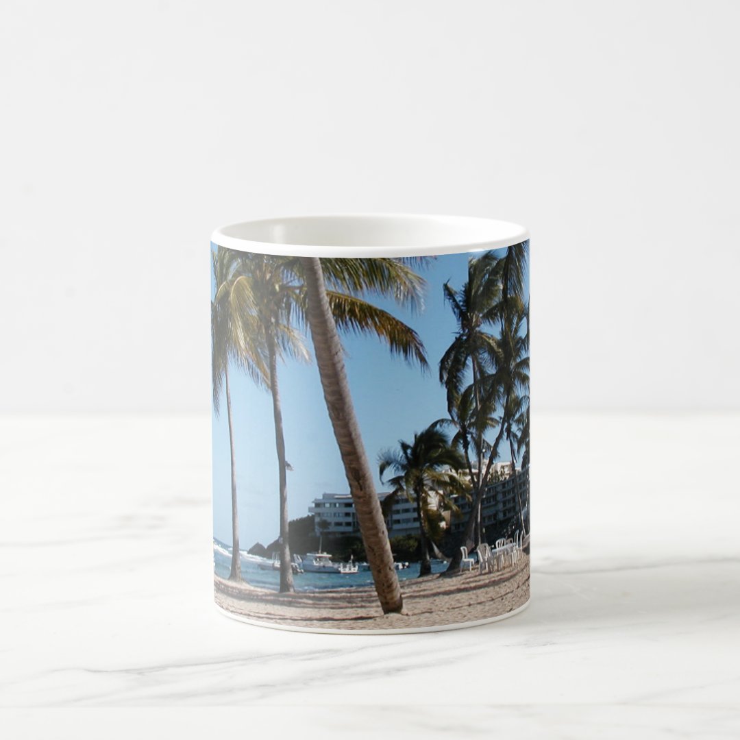 beach scene coffee mug | Zazzle
