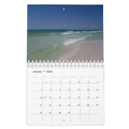 Beach Scenes of Beautiful Seaside, Florida Calendar | Zazzle
