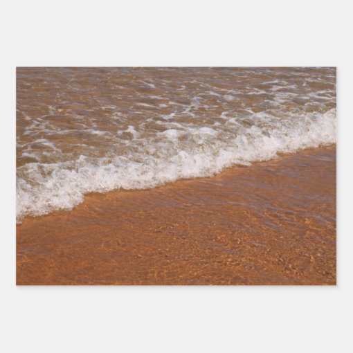 Beach scenes photos wrapping paper sheets | Zazzle