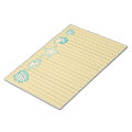 Beach Seashell Notepad | Zazzle