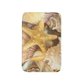 Beach Seashells Theme Bath Mat | Zazzle
