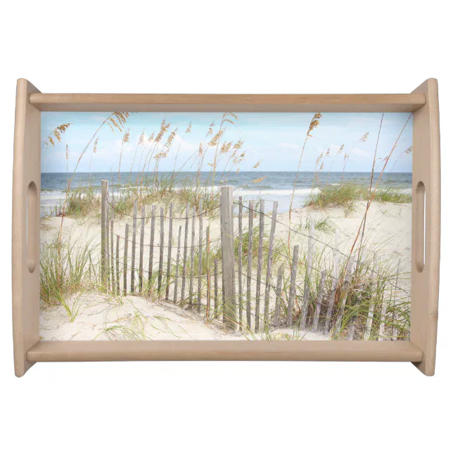 Beach Serving Tray | Zazzle