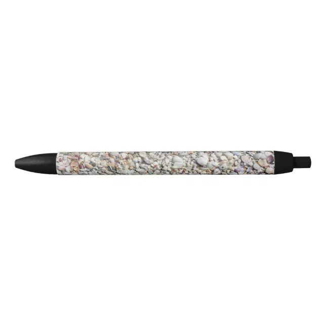 Beach Shells Sea Shell Background Ocean Texture Pen | Zazzle