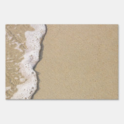 Beach Shore Yard Sign | Zazzle