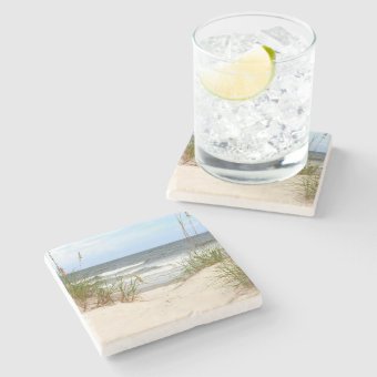 Beach Stone Coaster | Zazzle