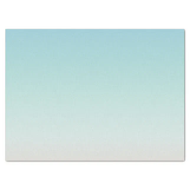 Beach Style Gradient Tissue Paper | Zazzle