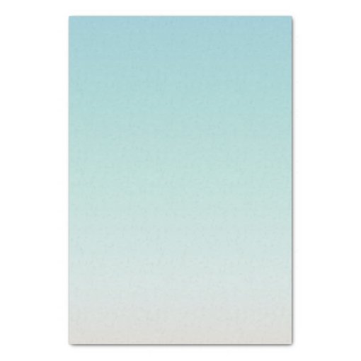 Beach Style Gradient Tissue Paper | Zazzle