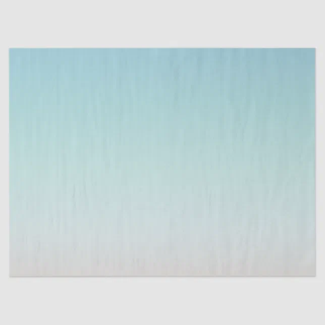 Beach Style Gradient Tissue Paper | Zazzle