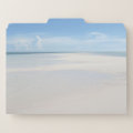 Beach Summer Ocean Low Tide Folders | Zazzle