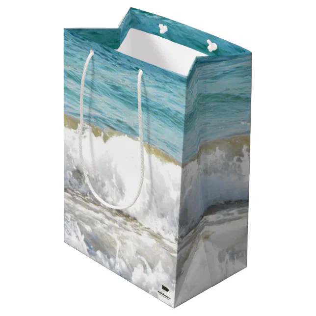 Beach Surf Medium Gift Bag | Zazzle
