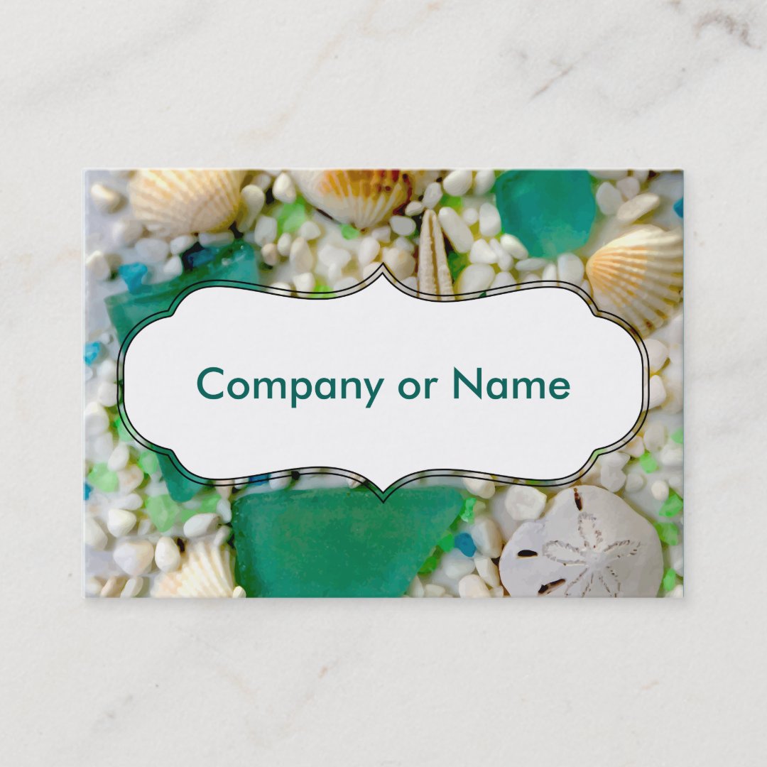 Beach Theme Business Card | Zazzle