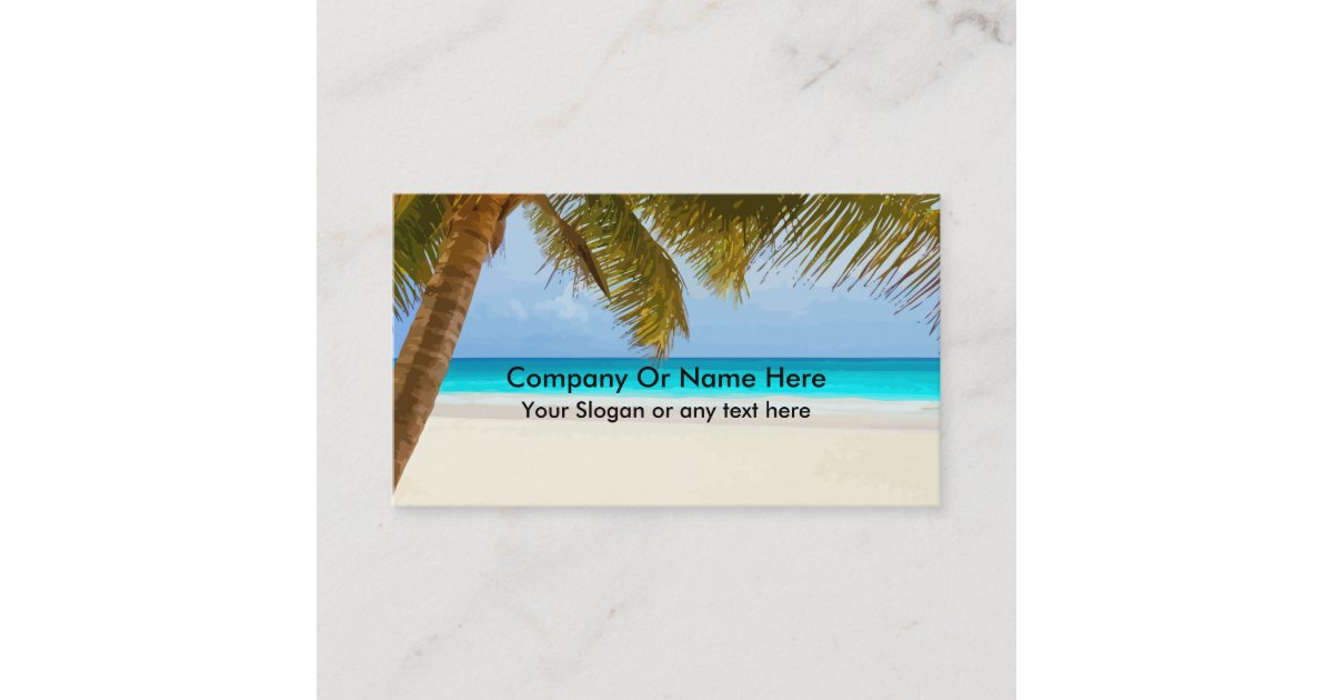 Beach Theme Business Cards | Zazzle.com