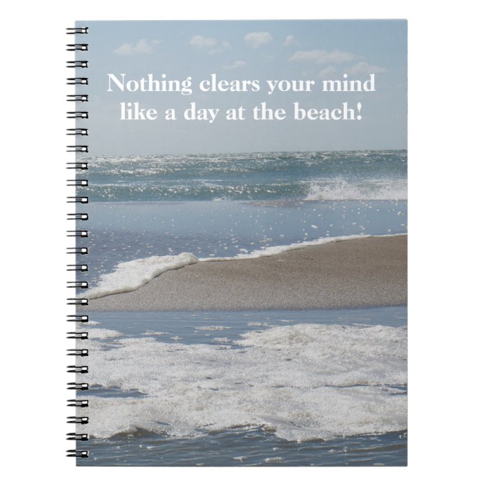 Beach Theme Notebook/Journal Notebook | Zazzle.com