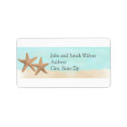 Beach Theme Return Address Labels | Zazzle
