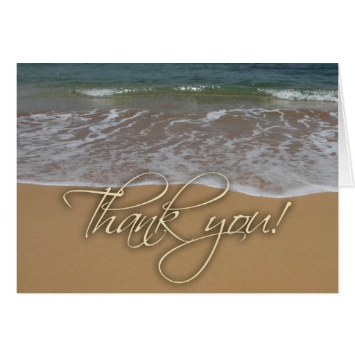 Thank You Beach Shore