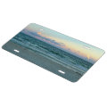 Beach Themed, A Beach With White Sands, Blue Water License Plate | Zazzle