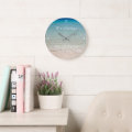 Beach Themed, Island Time Clock | Zazzle