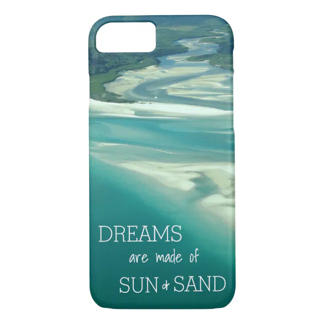 Beach Themed Phone Case with Ocean Background | Zazzle
