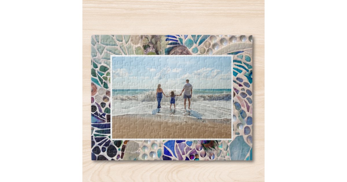 Beach Themed Photo Jigsaw Puzzle | Zazzle