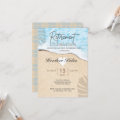 Beach Themed Retirement Party Online Printable Invitation | Zazzle