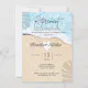 Beach Themed Retirement Party Online Printable Invitation | Zazzle