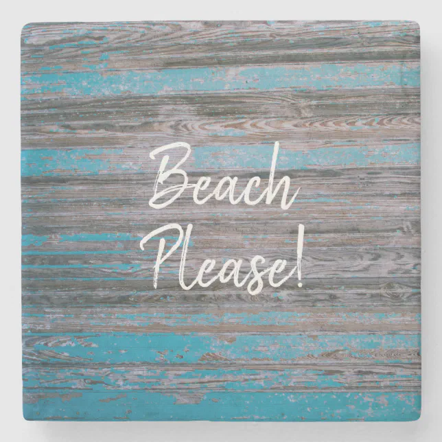 Beach Themed Stone Coasters | Zazzle