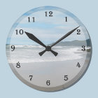 Beach Themed Wall Clock | Zazzle
