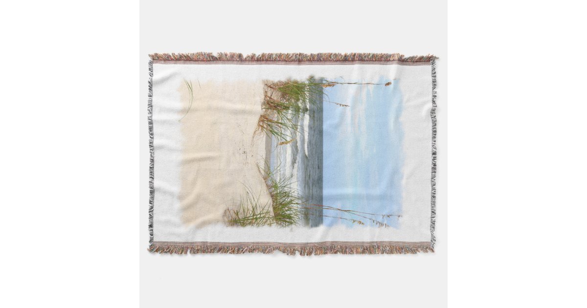 Beach Throw Blanket | Zazzle