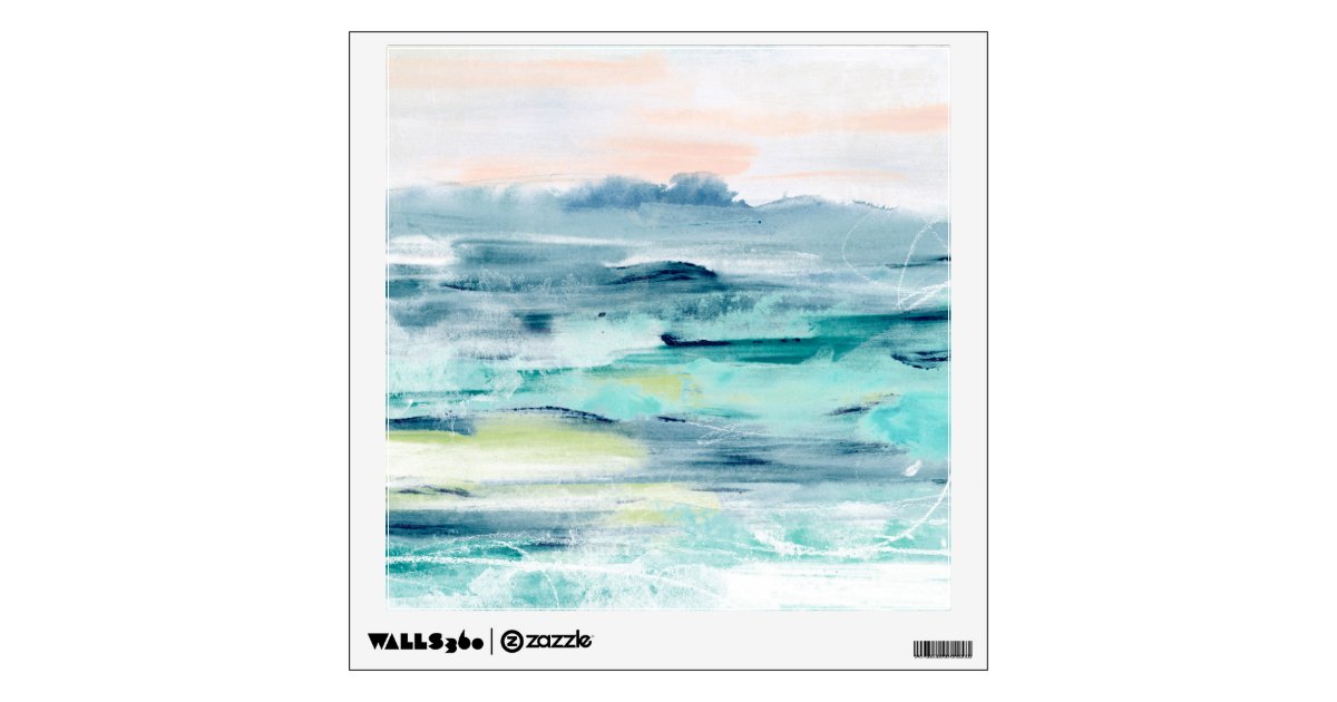 Beach Tides II Wall Decal | Zazzle