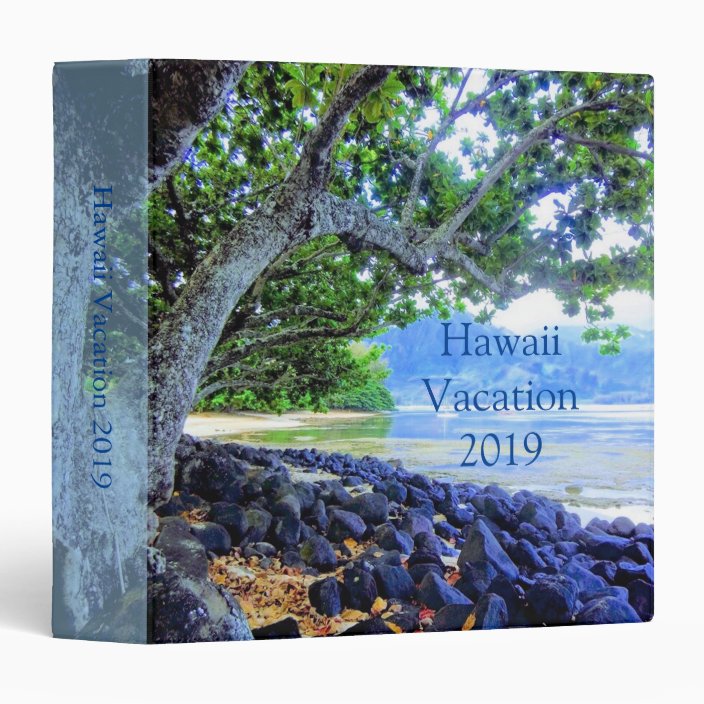 Beach Tropical Vacation Binder Photo Album | Zazzle.com