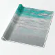 Beach Turquoise Ocean Waves Tropical Coastal Art Wrapping Paper | Zazzle