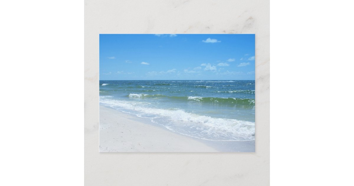 Beach Waves III Postcard | Zazzle