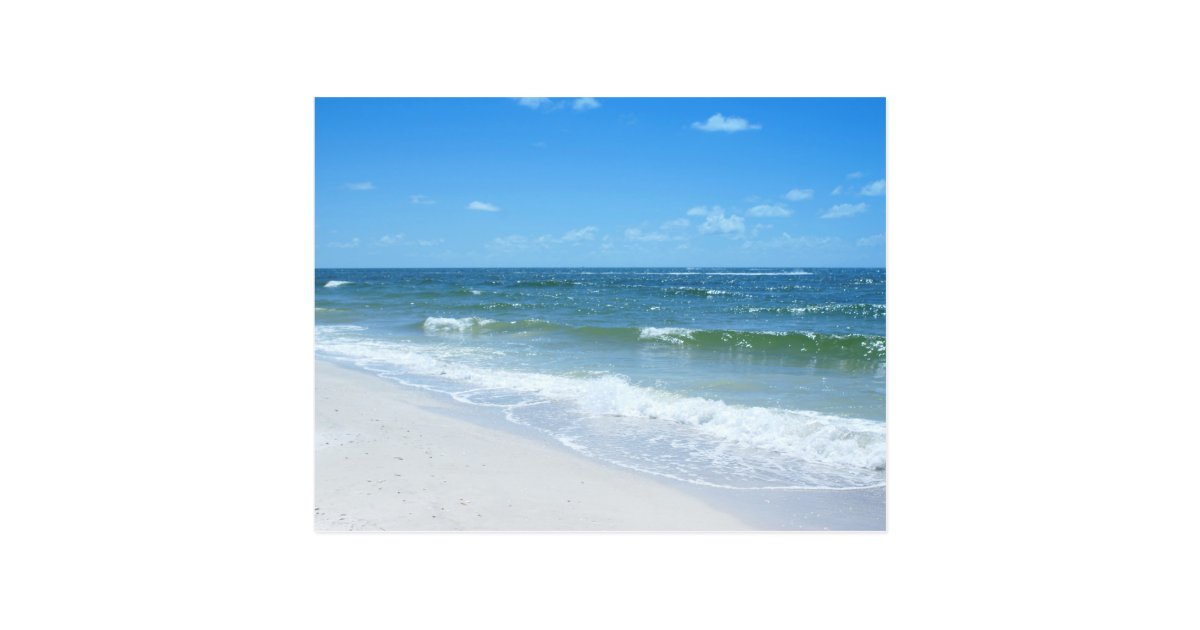 Beach Waves III Postcard | Zazzle.com