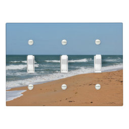 Beach Waves Seashore Beach Decor Light Switch Cover | Zazzle