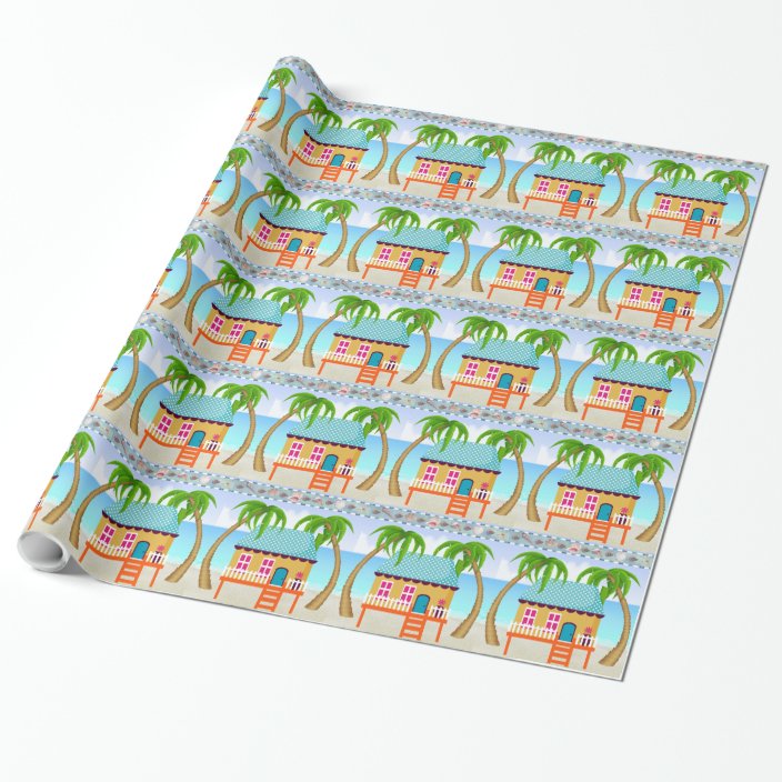 Beach Wrap - SRF Wrapping Paper | Zazzle.com