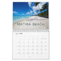 Beaches Collection Wall Calendar | Zazzle