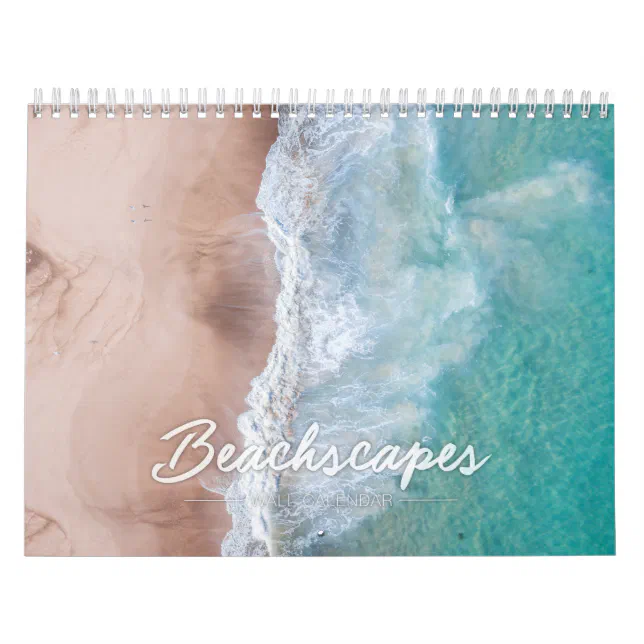Beachscapes Tropical Beach Wall Calendar | Zazzle