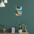 Beachside Bliss Poster | Zazzle