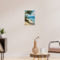 Beachside Bliss Poster | Zazzle
