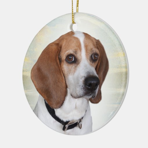 Beagle Angel Ornament | Zazzle