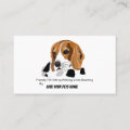 Beagle Business Card | Zazzle